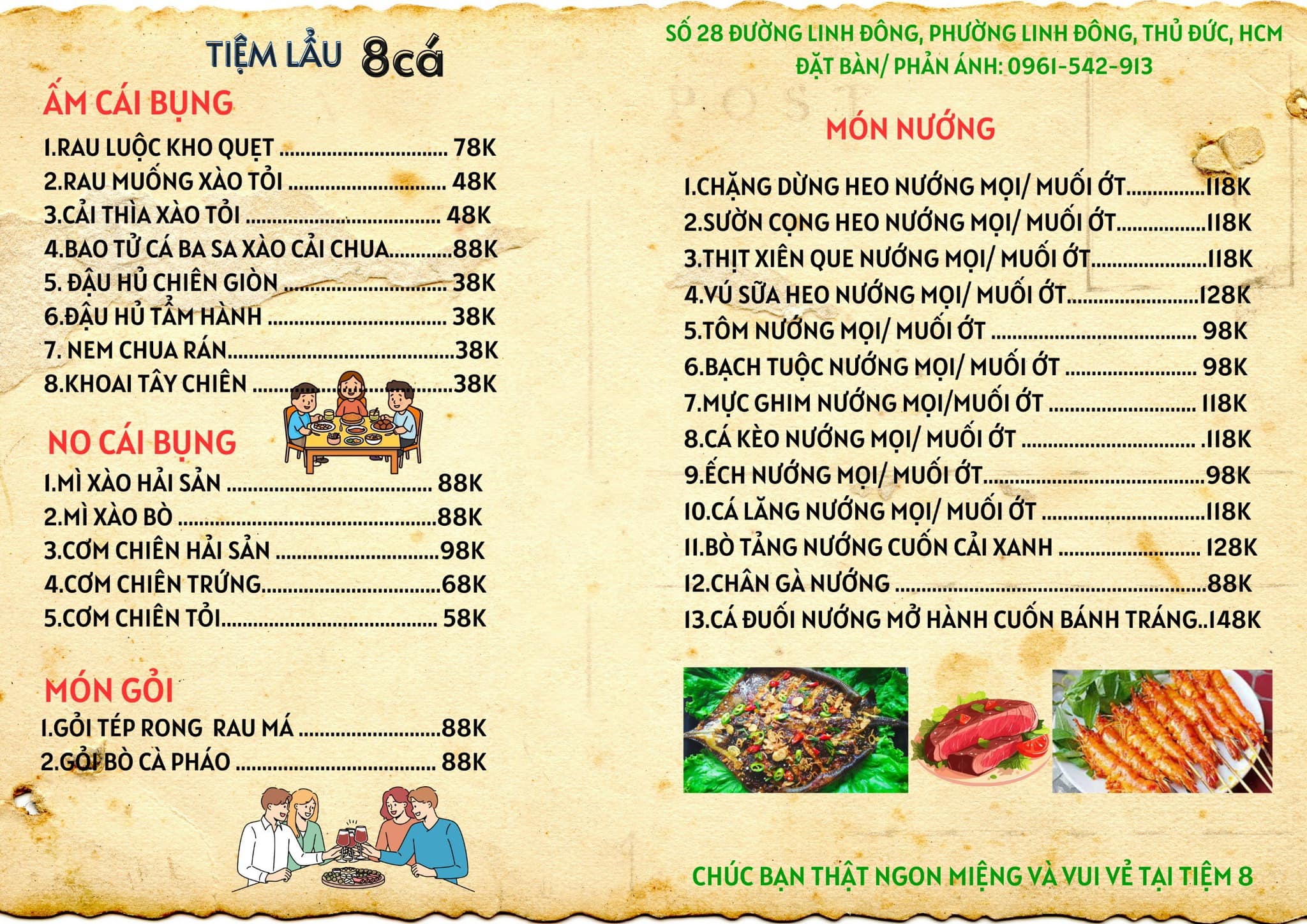 Tiệm Lẩu 8 Cá – Tiệm lậu cá ngon ở Thủ Đức